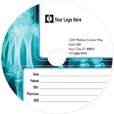 Custom Printed CDs for Hospitals and Imaging Facilities - Medical Discs